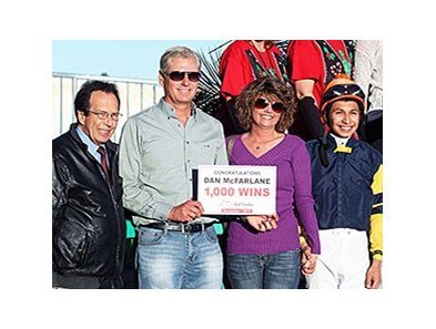 McFarlane Notches 1,000th Win - BloodHorse
