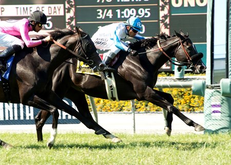 Midnight Storm Gets Shoemaker Mile Revenge - BloodHorse