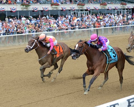 Coppa Game in Victory Ride Stakes Score - BloodHorse