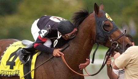 Look Back: Ghostzapper Turned Heads in 2004 Debut - BloodHorse