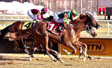 Twisted Tom Takes Private Terms at Wire - BloodHorse