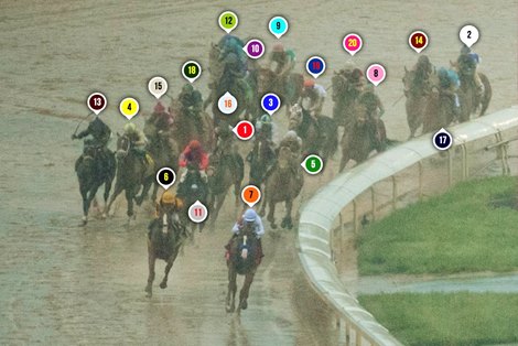 Equibase Releases Revised Kentucky Derby Chart - BloodHorse