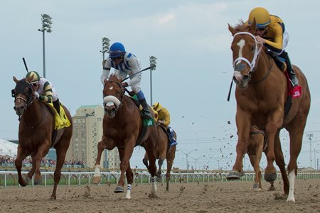 Curlin's Honor Finds Redemption in Woodstock Stakes - BloodHorse