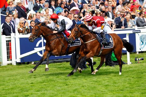 Cracksman Rallies Late to Prevail in Coronation Cup - BloodHorse
