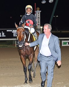 She's a Julie Delivers Special Win for Owner Castille - BloodHorse