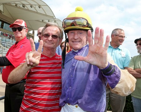 Jockey Perry Ouzts Rides 7,000th Winner - BloodHorse