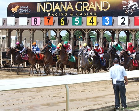 Large Fields for Indiana Grand Opening Day June 15 - BloodHorse