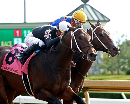 Wayne O Finds Winner's Circle at Keeneland - BloodHorse