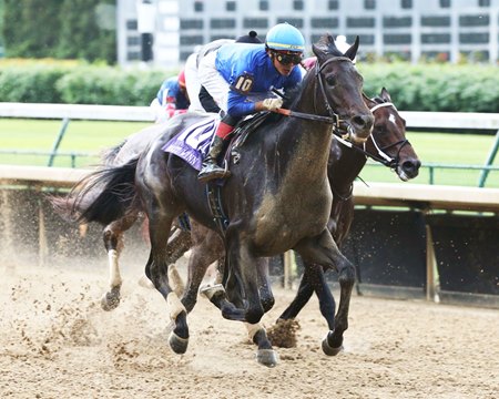 Maxfield Enters Triple Crown Picture With Winn Victory - BloodHorse
