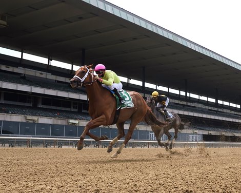 Monomoy Girl's Comeback Continues With Ruffian Score - BloodHorse