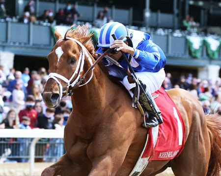$1.05 Million Ghazaaly Breaks Maiden at Keeneland - BloodHorse