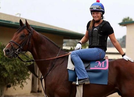 Abby Hatcher Produces a Milestone Win for Anna Meah - BloodHorse