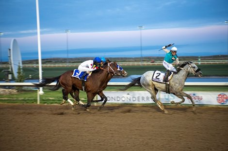 Uncharacteristic Captures Canadian Derby - BloodHorse