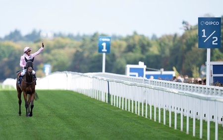 Gosden: Dettori to Reunite With Emily Upjohn in BC Turf - BloodHorse