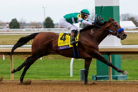 Flightline Delivers Dominant BC Classic Performance - BloodHorse