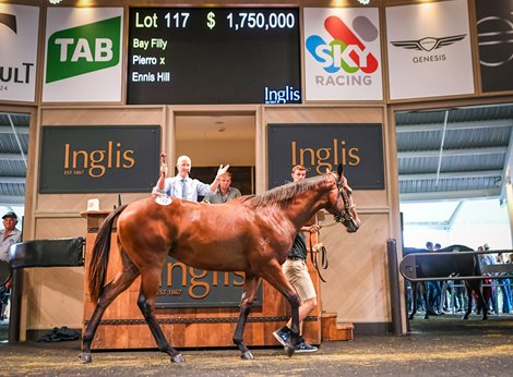 Gandharvi Makes its Mark on Day One at Easter Sale - BloodHorse