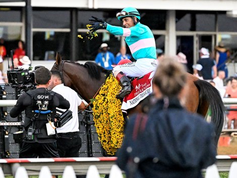 National Treasure Victorious in 149th Preakness Stakes - Video ...