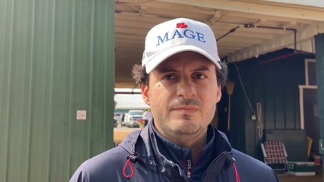 Delgado Jr. on Facing the Pressure at the Preakness - Video - - BloodHorse