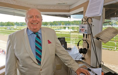 Durkin Comes out of Retirement to Call Belmont Stakes - BloodHorse