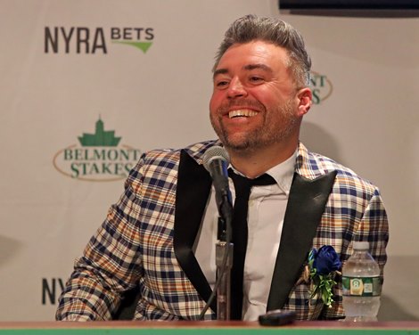 Ebbert Earns First Grade 1 With Arcangelo in Belmont - BloodHorse