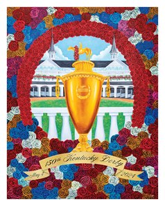 Churchill Downs Unveils Kentucky Derby 150 Art - BloodHorse