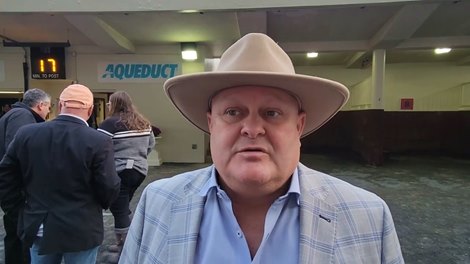 Trainer Danny Gargan Discusses Dornoch Winning Remsen - Video ...