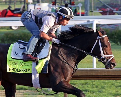 Endlessly Returns From Layoff in American Stakes - BloodHorse