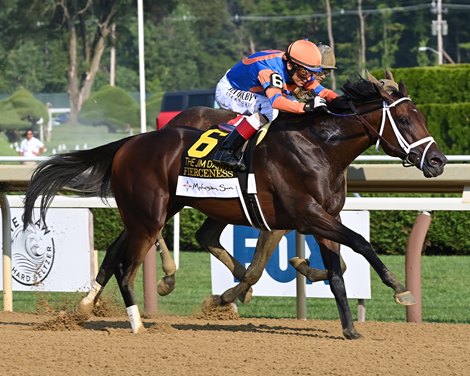 Repole: Fierceness Will Be First or Fifth in Travers - BloodHorse