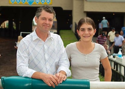 Powell's 14-year-old Daughter Lending a Hand at Del Mar - BloodHorse