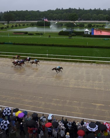 Sloppy, Yielding Conditions to Begin Belmont Stakes Day - BloodHorse